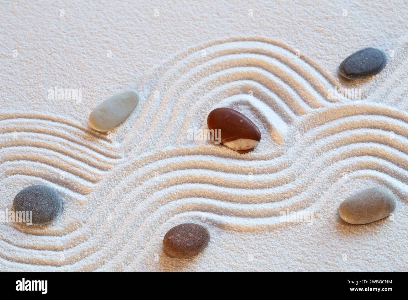 Japanese sand garden hi-res stock photography and images - Alamy