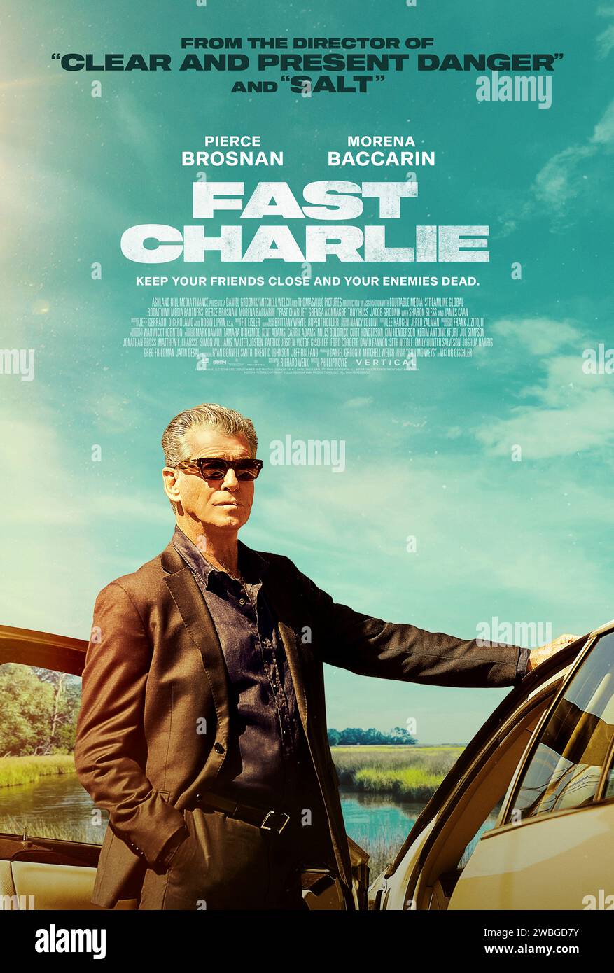 Fast Charlie (2023) directed by Phillip Noyce and starring Pierce ...