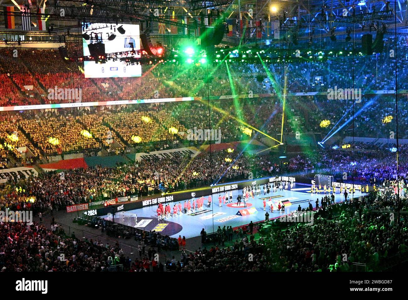 Duesseldorf, Germany. 10th Jan, 2024. Handball: European Championship ...