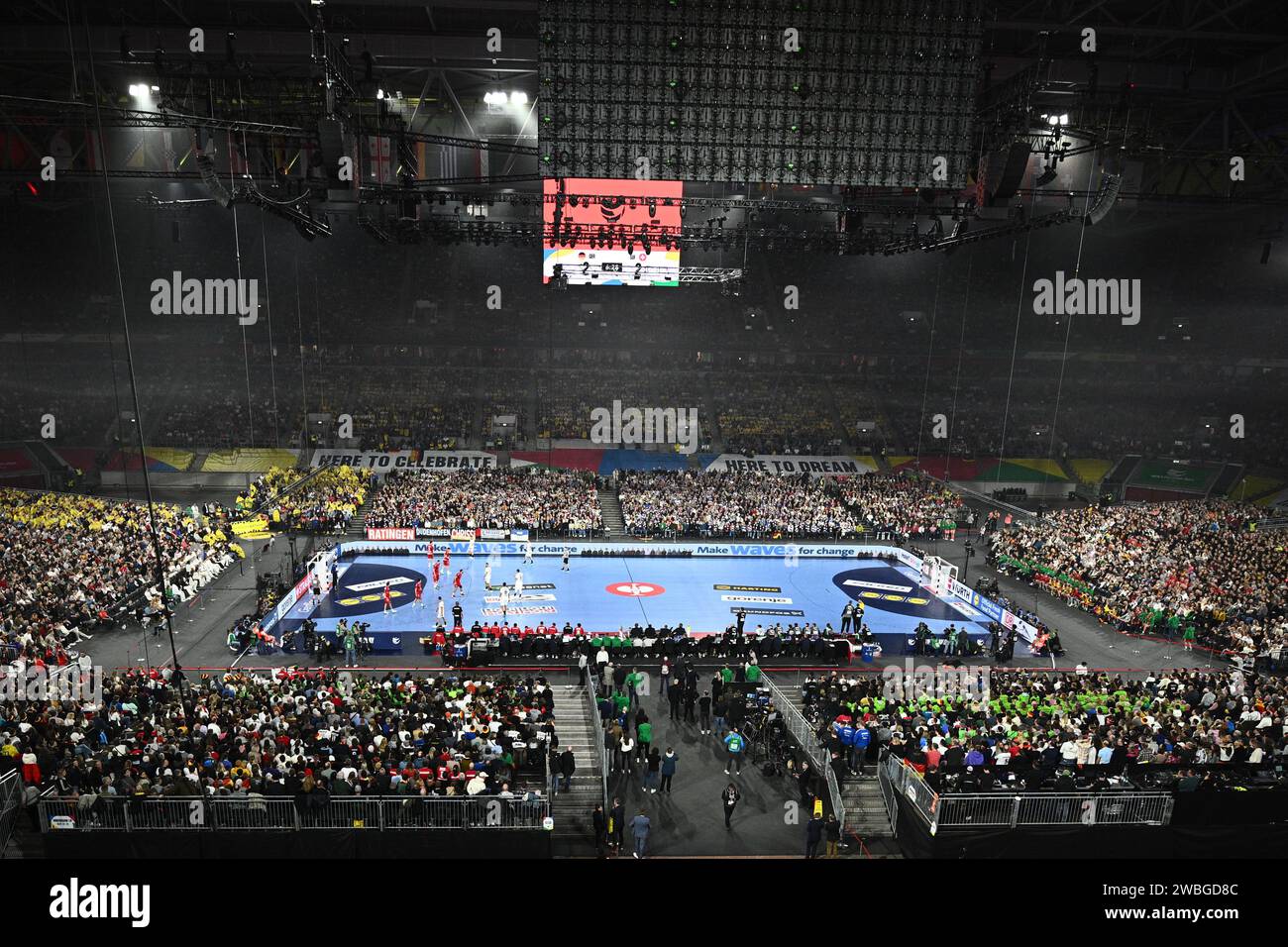 Duesseldorf, Germany. 10th Jan, 2024. Handball: European Championship ...