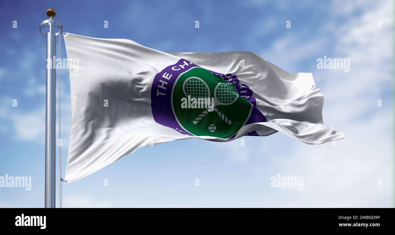 Wimbledon symbol hi-res stock photography and images - Alamy