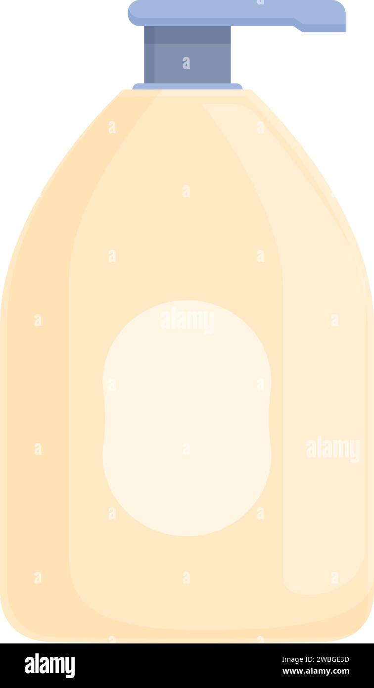 Soap cream dispenser icon cartoon vector. Chemical infection. Kid rash ...