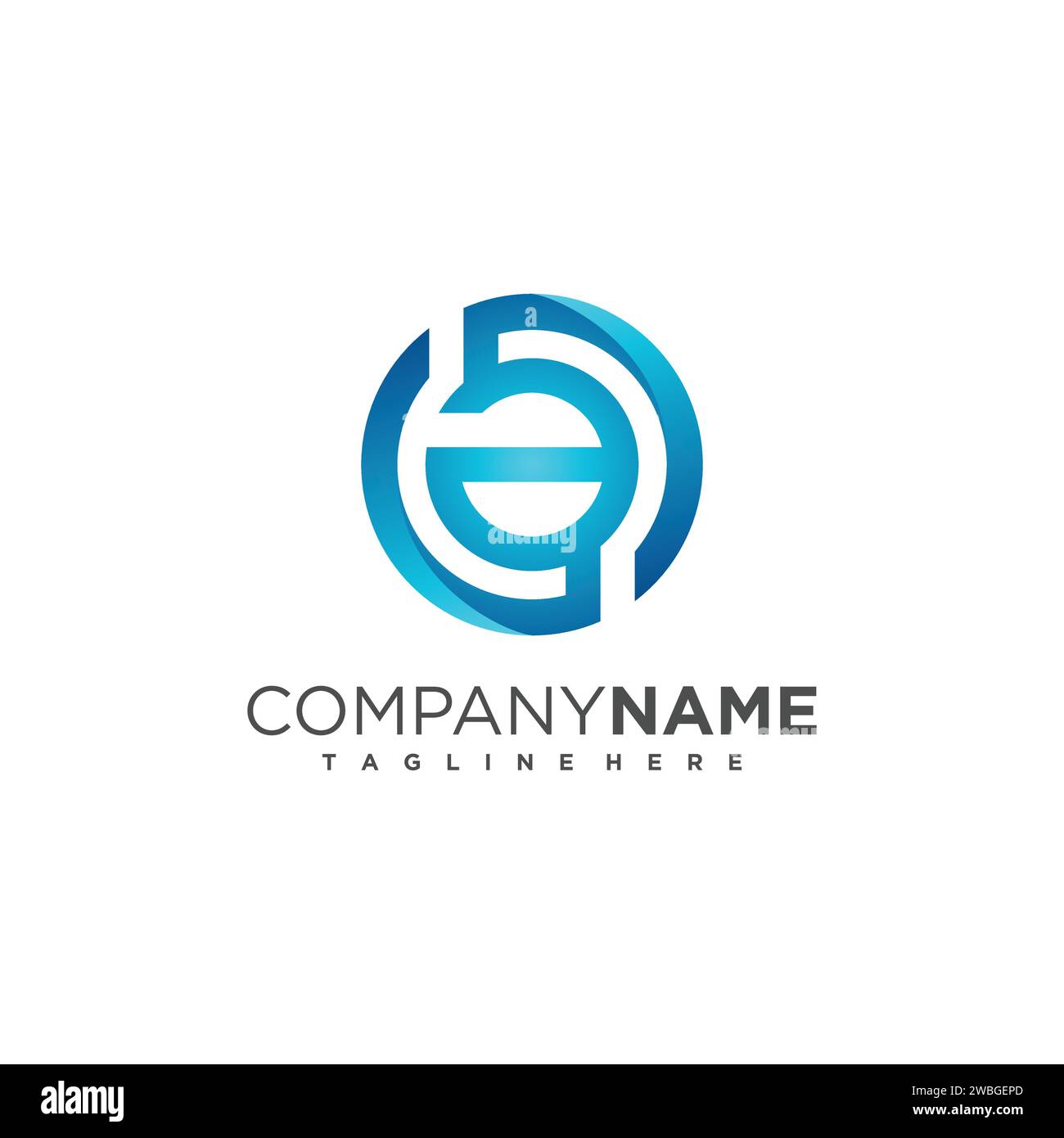 Modern and Minimal layered letter A logo vector template. Vector ...