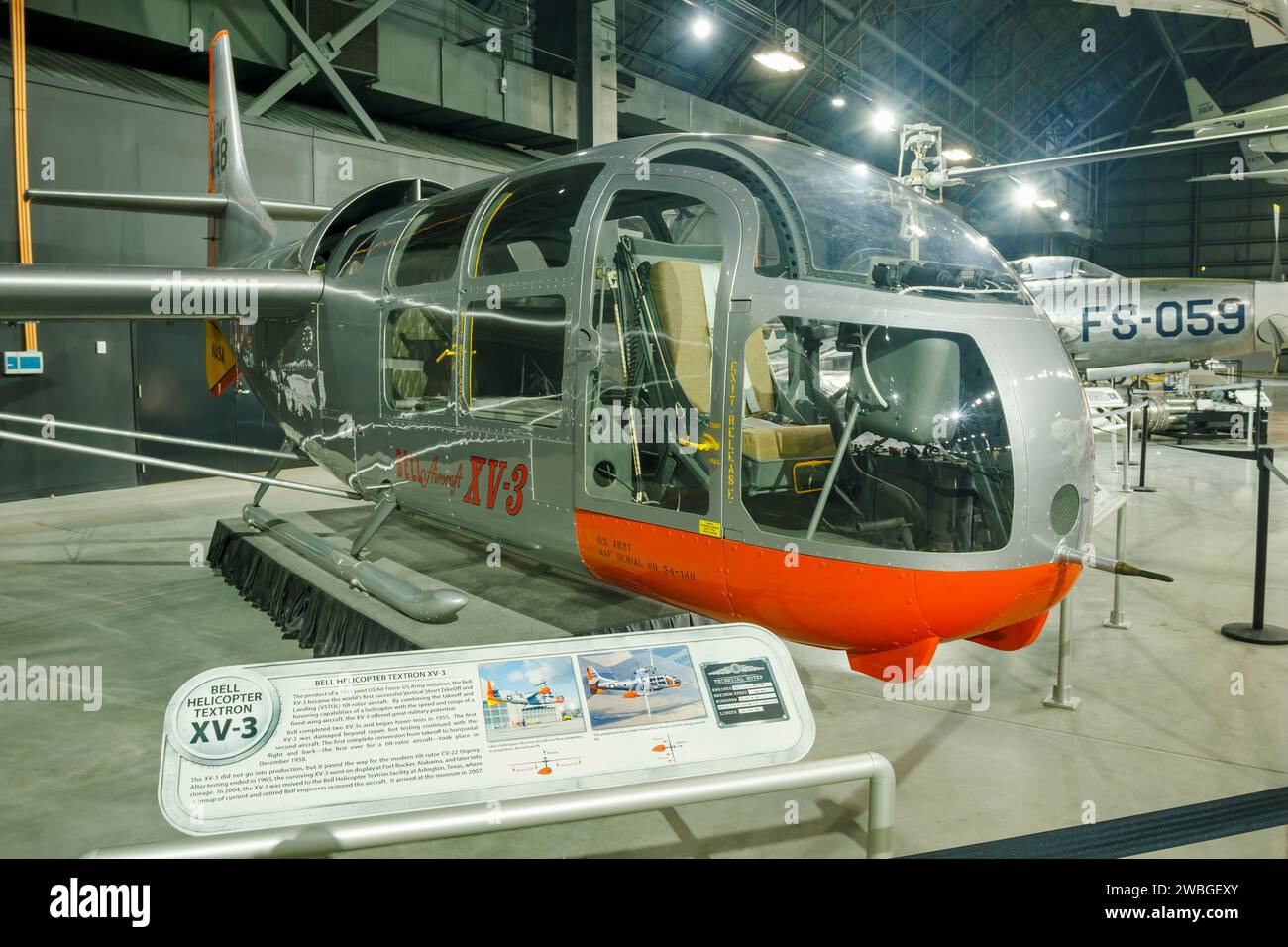 Bell Helicopter Textron XV-3. This was a prototype Vertical Short ...