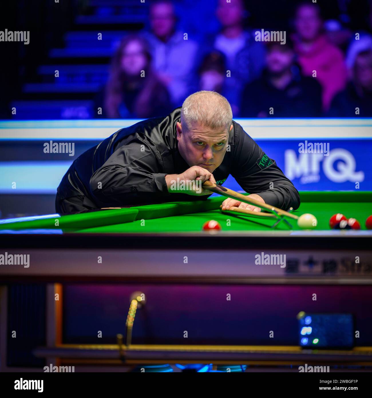 LONDON, UNITED KINGDOM. 10th Jan, 2024. Robert Milkins in day 3 match ...