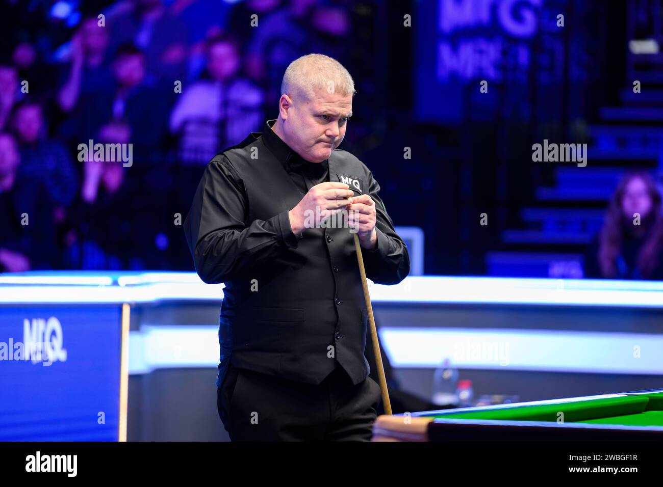 LONDON, UNITED KINGDOM. 10th Jan, 2024. Robert Milkins in day 3 match ...