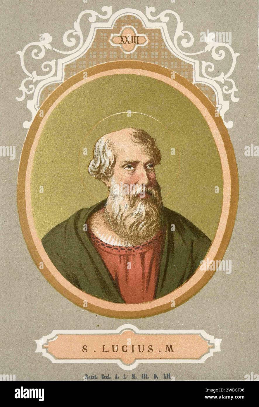 Pope lucius the first hi-res stock photography and images - Alamy