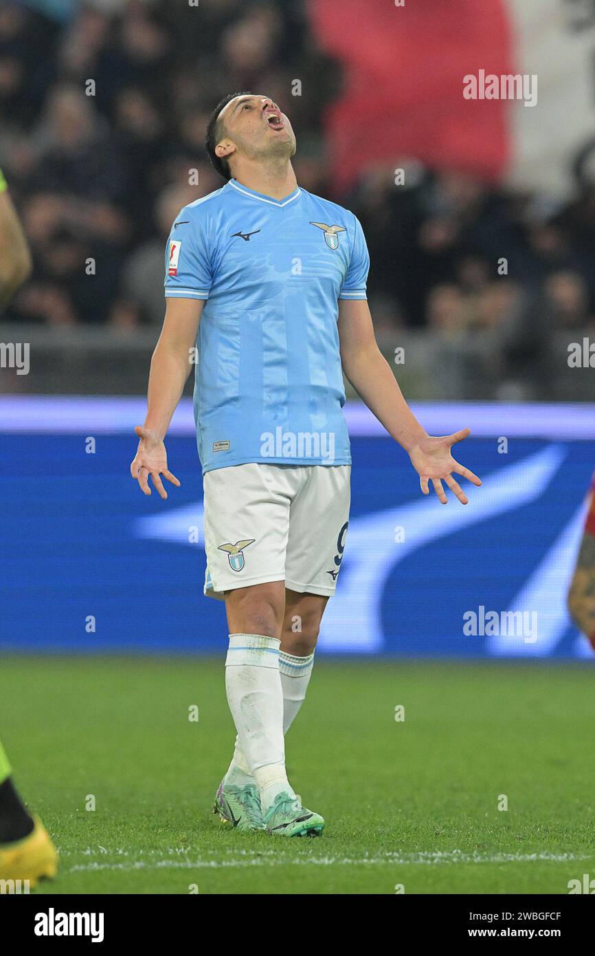 Stadio Olimpico, Rome, Italy. 10th Jan, 2024. Italian Coppa Italia ...