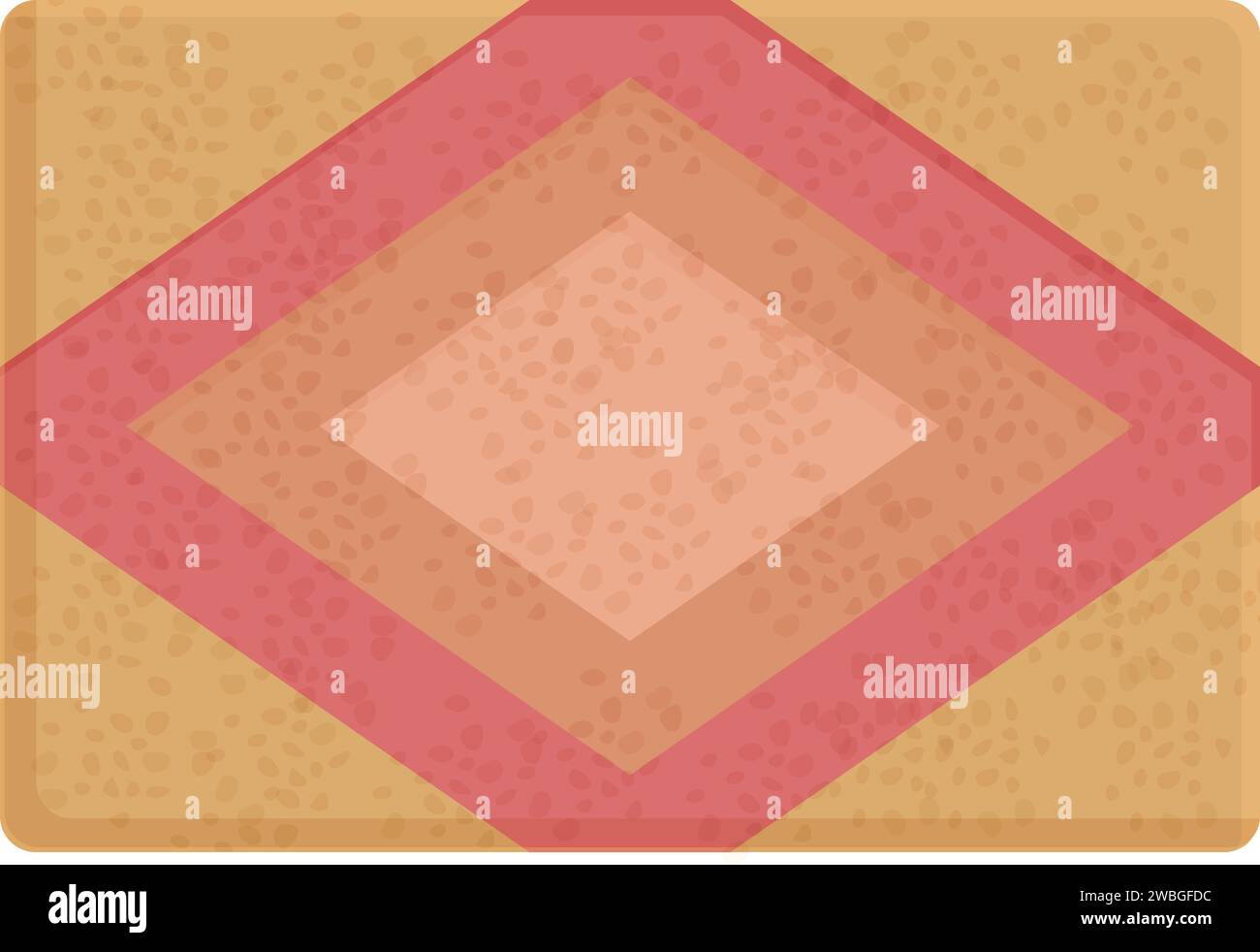 Floor mat icon cartoon vector. Prayer house apartment. Area entry visit ...