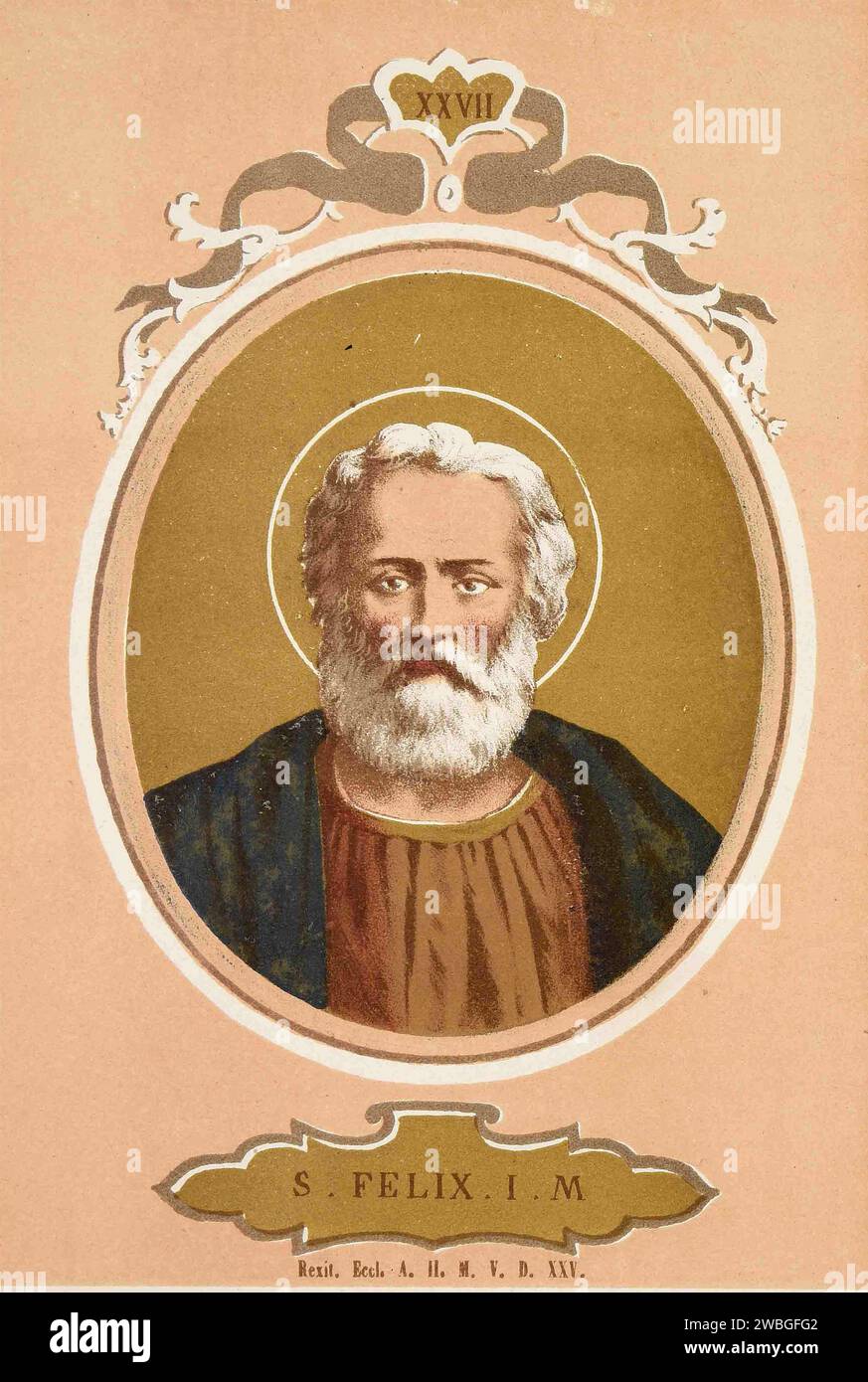 Pope felix the first hi-res stock photography and images - Alamy