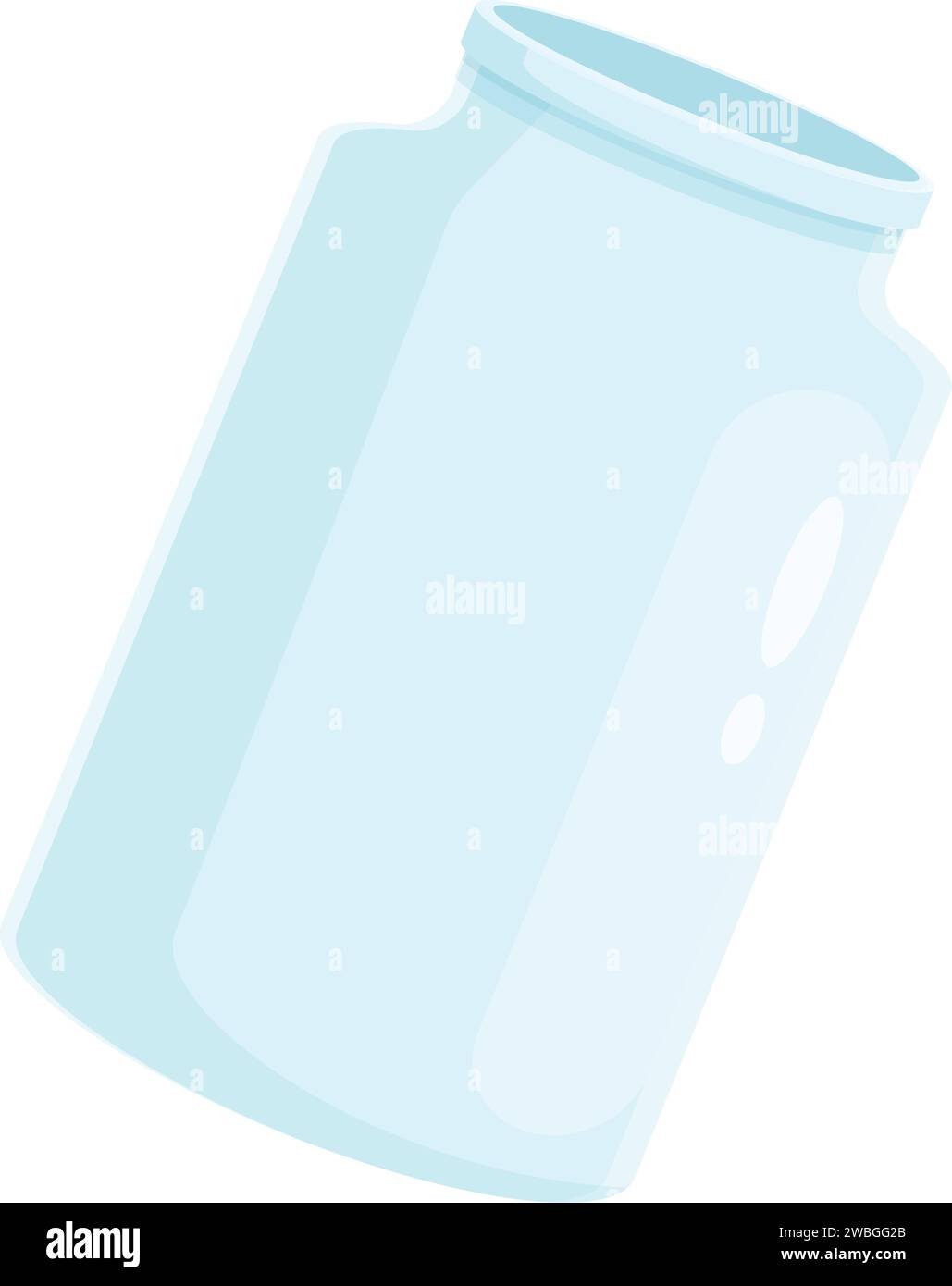 Glass jar waste icon cartoon vector. Sorting ecology. Bottle trash sort ...