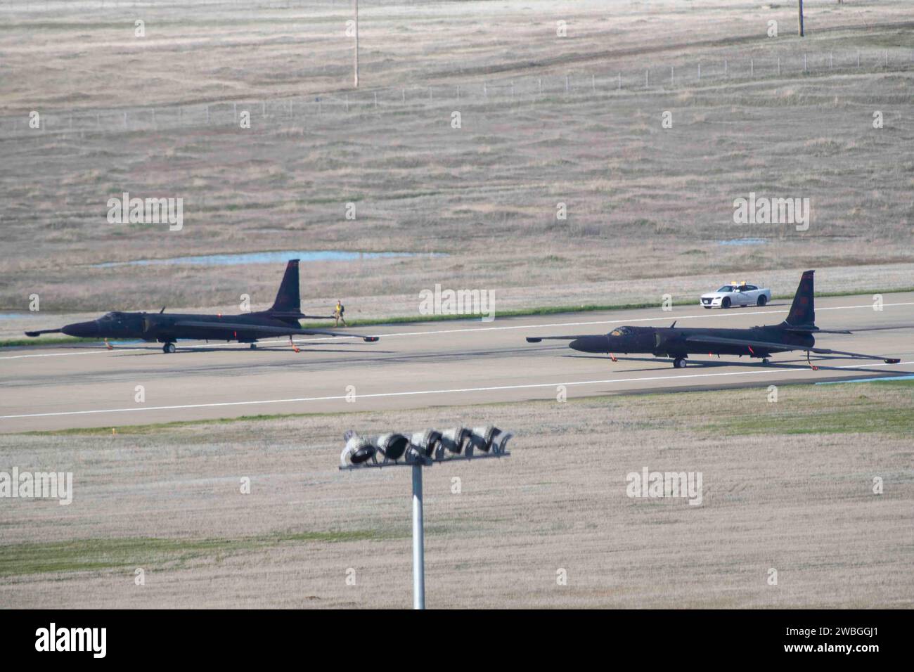 Two U.S. Air Force U-2 Dragon Lady’s from the 99th Reconnaissance ...