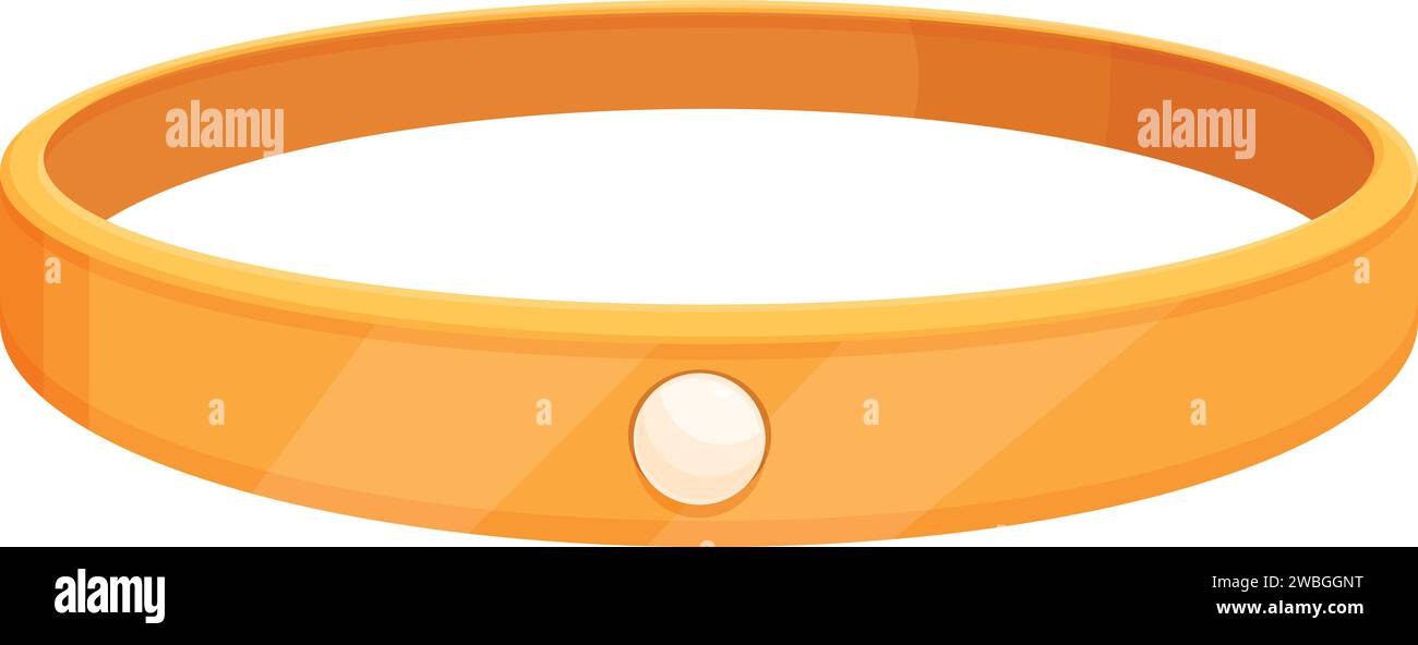 Gold ring icon cartoon vector. Bracelet store box. Showcase display ...