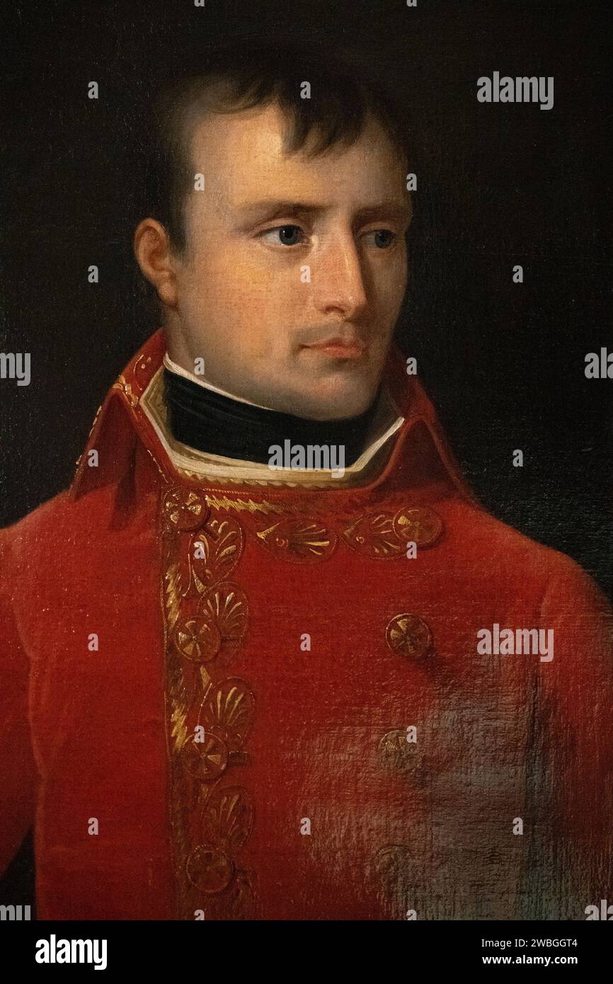 portrait of Napoleon Bonaparte Stock Photo - Alamy