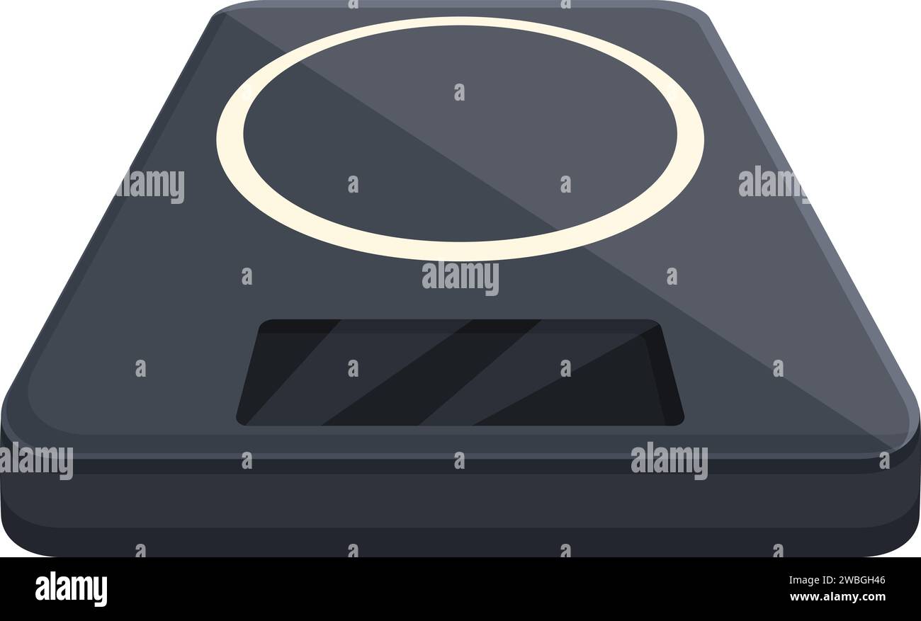 Balance scales icon cartoon vector. Libra utensil. Electronic dial ...