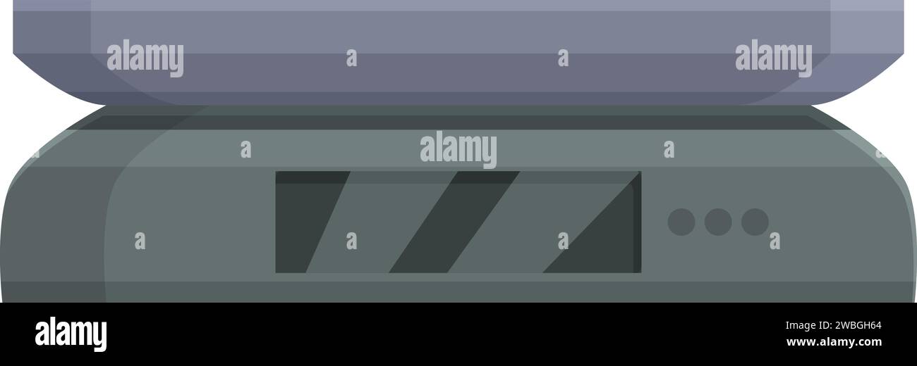 Balance measure dial icon cartoon vector. Device cooking. Bakery ...