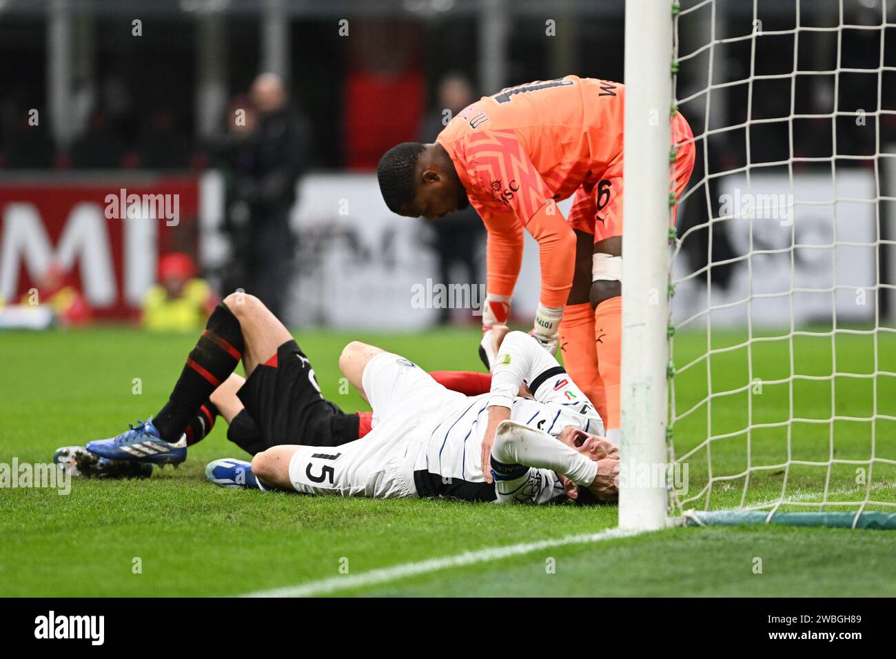 Marten De Roon of Atalanta BC during Coppa Italia quarter Finals match ...