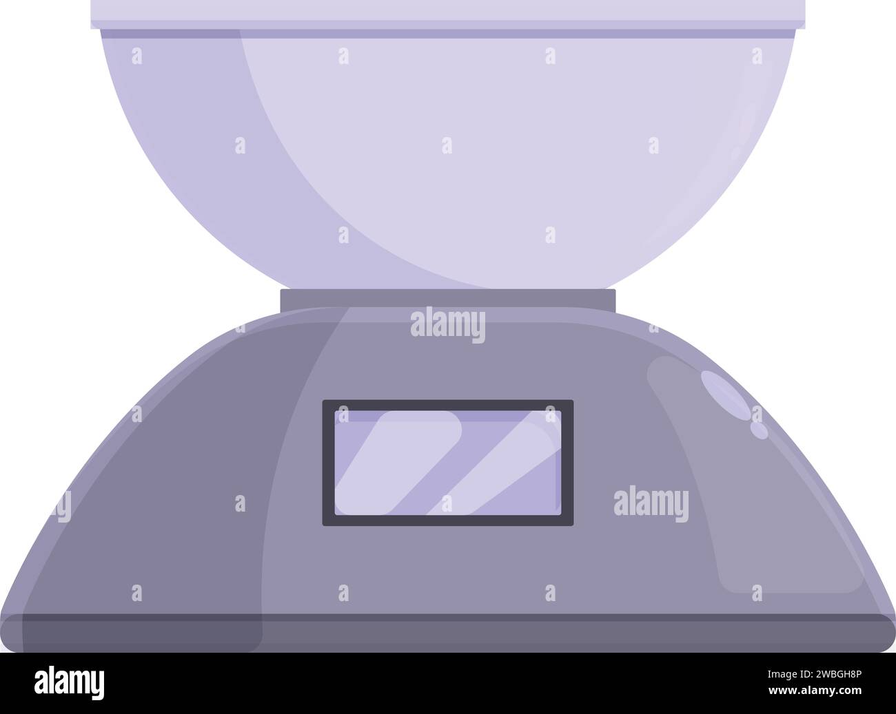 Product scales weight icon cartoon vector. Electronic dial. Kitchen ...