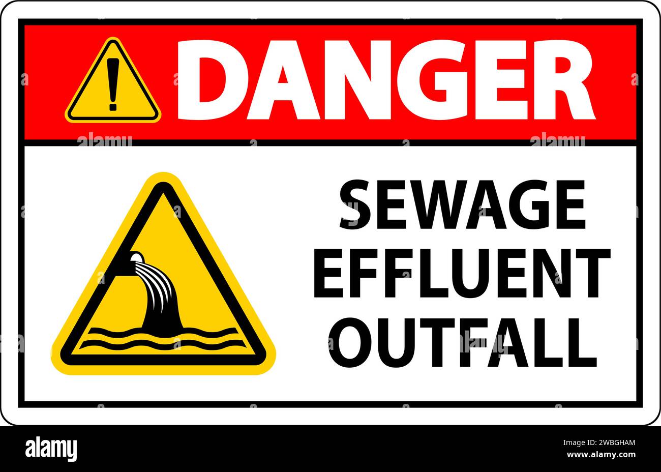 Effluent discharge Stock Vector Images - Alamy
