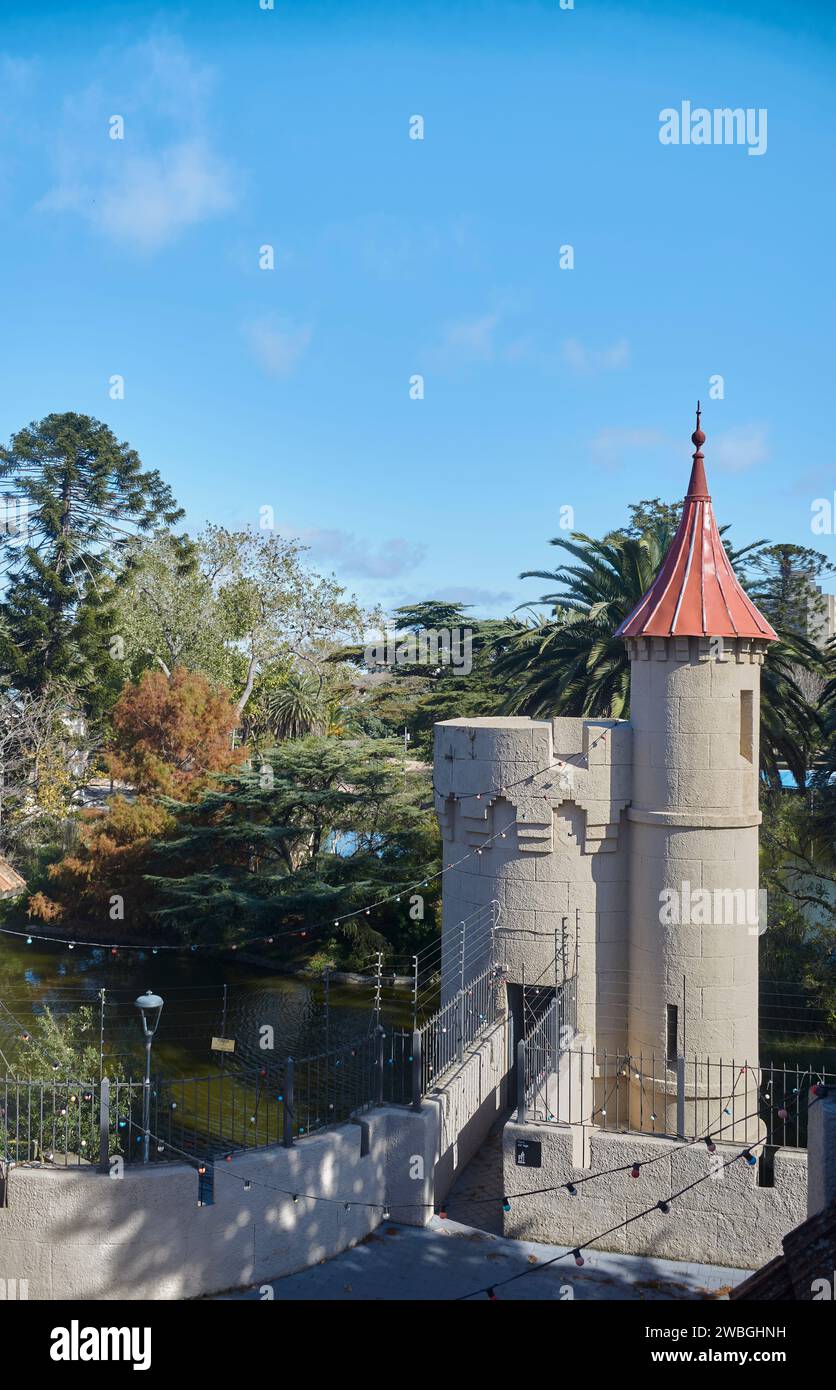 Rodo Park Castle as seen from the inside. Children's bookstore run by ...