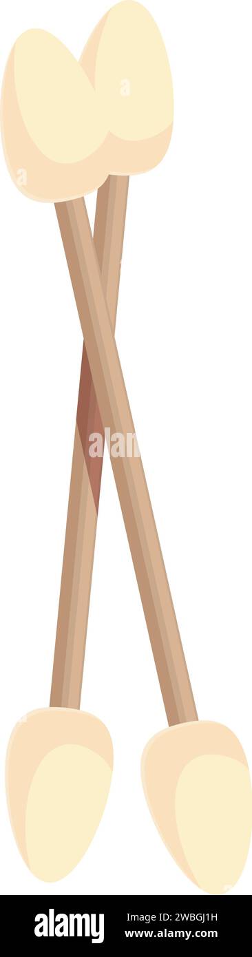 Man care earbuds icon cartoon vector. Tube portrait. Face beauty clean ...