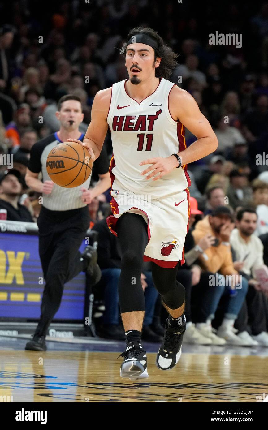 Miami Heat guard Jaime Jaquez Jr. (11) during the first half of an NBA ...