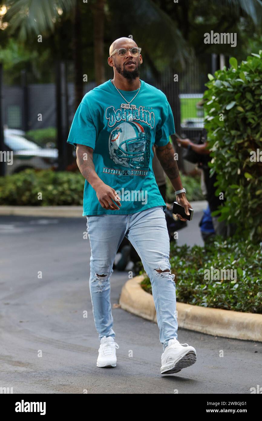 Miami Dolphins wide receiver Cedrick Wilson Jr. (11) arrives at the ...