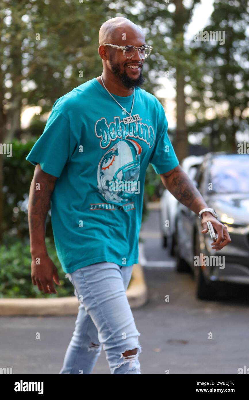 Miami Dolphins wide receiver Cedrick Wilson Jr. (11) arrives at the ...
