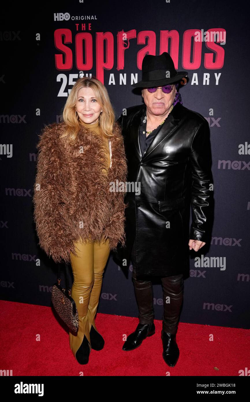 Maureen Van Zandt and Steven Van Zandt attend "The Sopranos" 25th ...