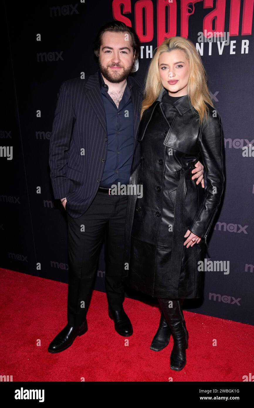 Michael Gandolfini and Mia Healey attend "The Sopranos" 25th ...