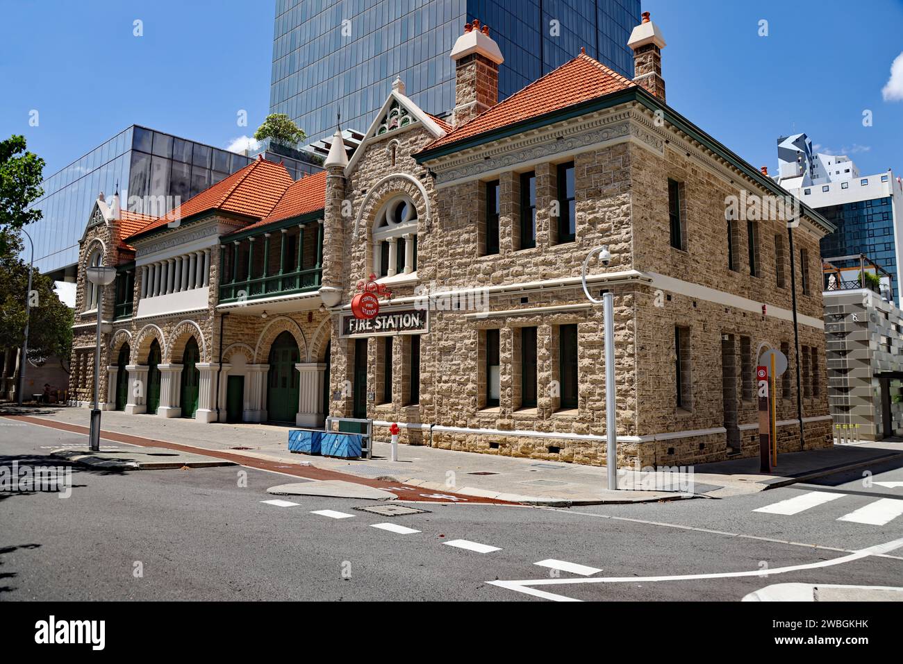 Fire Station, Murray Street, Perth, Western Australia Stock Photo - Alamy