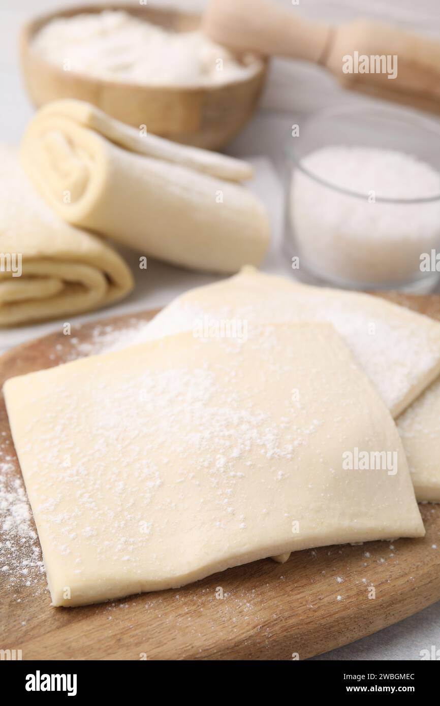 Puff pastry dough hi-res stock photography and images - Alamy