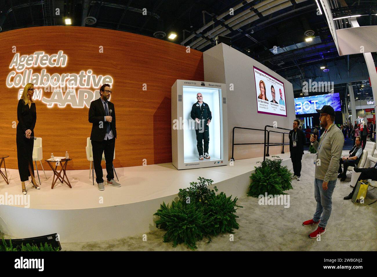 Las Vegas, NV, USA. 10th Jan, 2024. Howie Mandel & David Nussbaum at ...