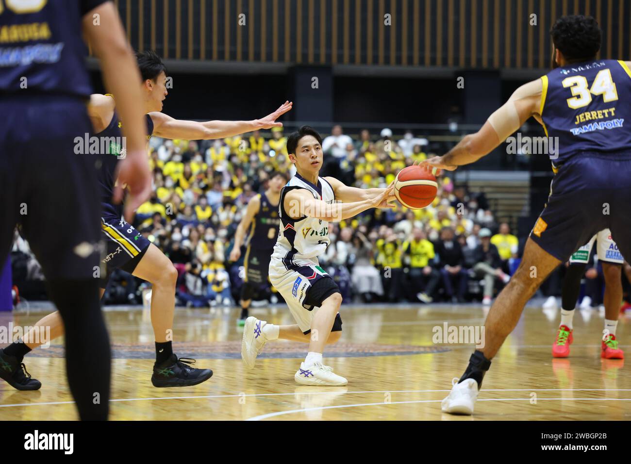 Yokohama Budokan, Kanagawa, Japan. 10th Jan, 2024. Yuki Kawamura (B-Corsairs), JANUARY 10, 2024 ...