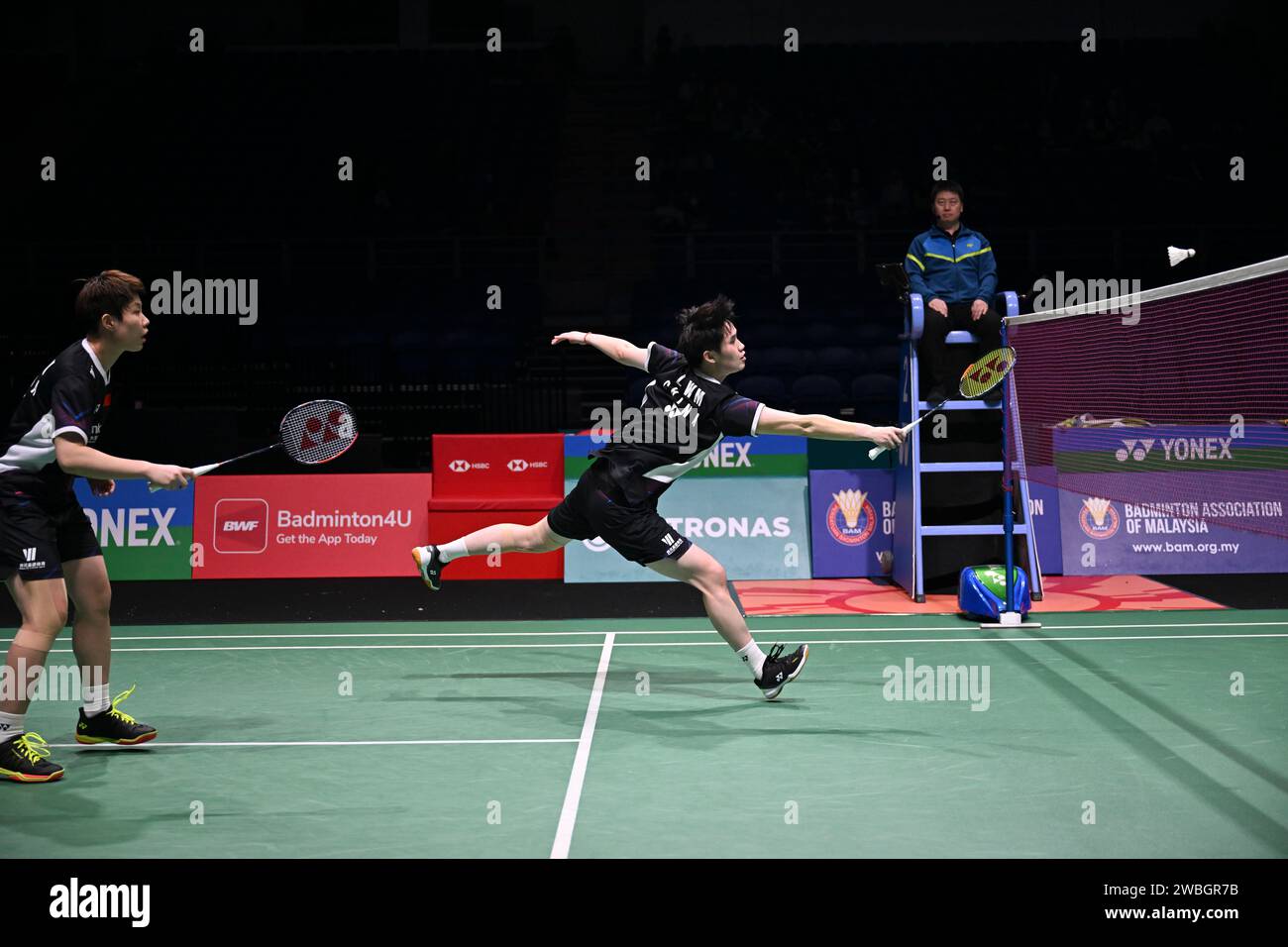 Kuala Lumpur, Malaysia. 10th Jan, 2024. China's Li Wenmei (R)/Liu ...