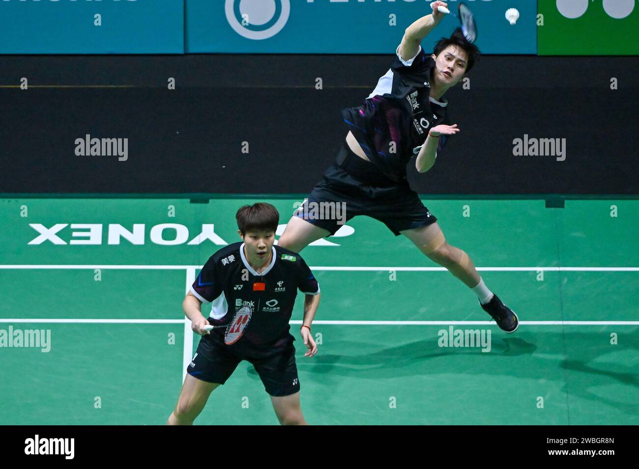 Kuala Lumpur, Malaysia. 10th Jan, 2024. China's Li Wenmei (R)/Liu ...
