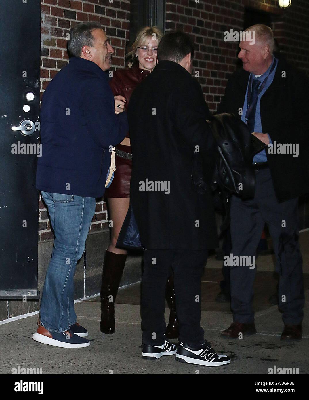 New York, NY, USA. 10th Jan, 2024. Renee Rapp seen at The Late Show ...