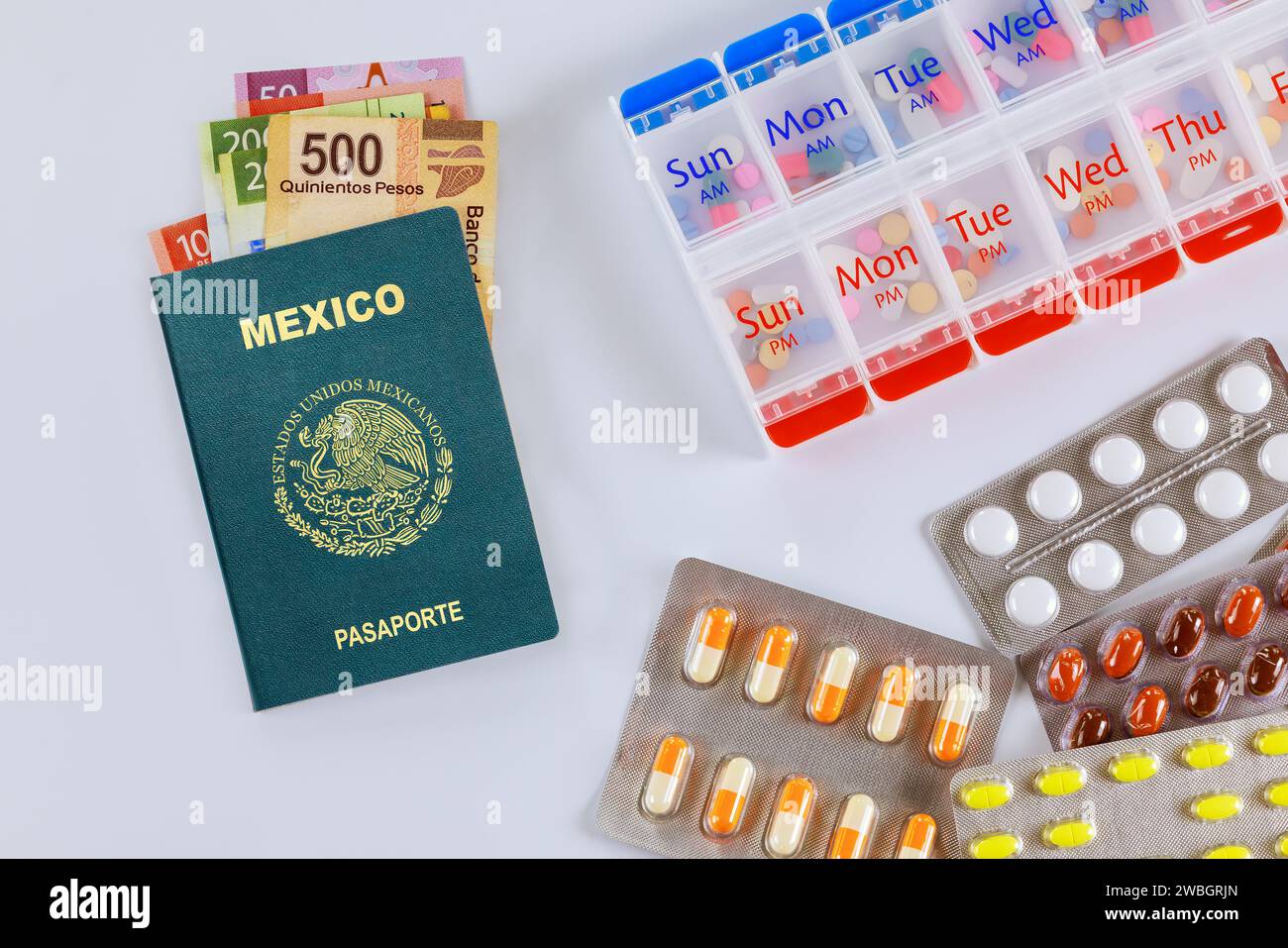 Pharmacy mexico drugs prescription hi-res stock photography and images ...