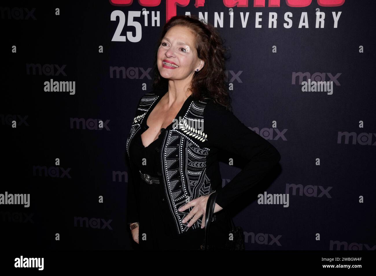 Aida Turturro attends "The Sopranos" 25th anniversary celebration at Da ...