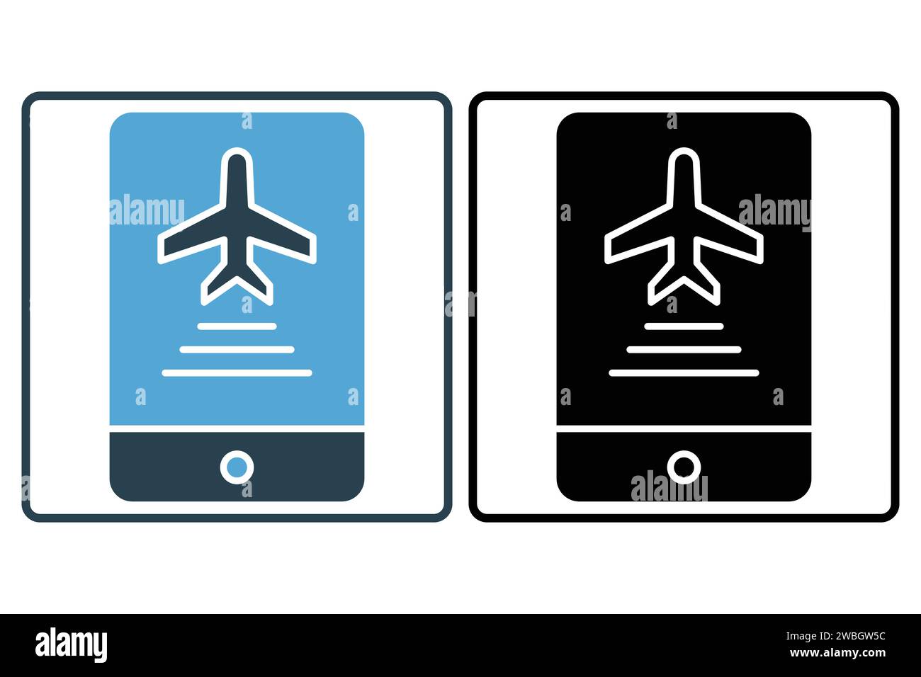 mobile boarding pass icon. icon related to electronic tickets. solid ... mobile boarding pass icon. icon related to electronic tickets. solid ...