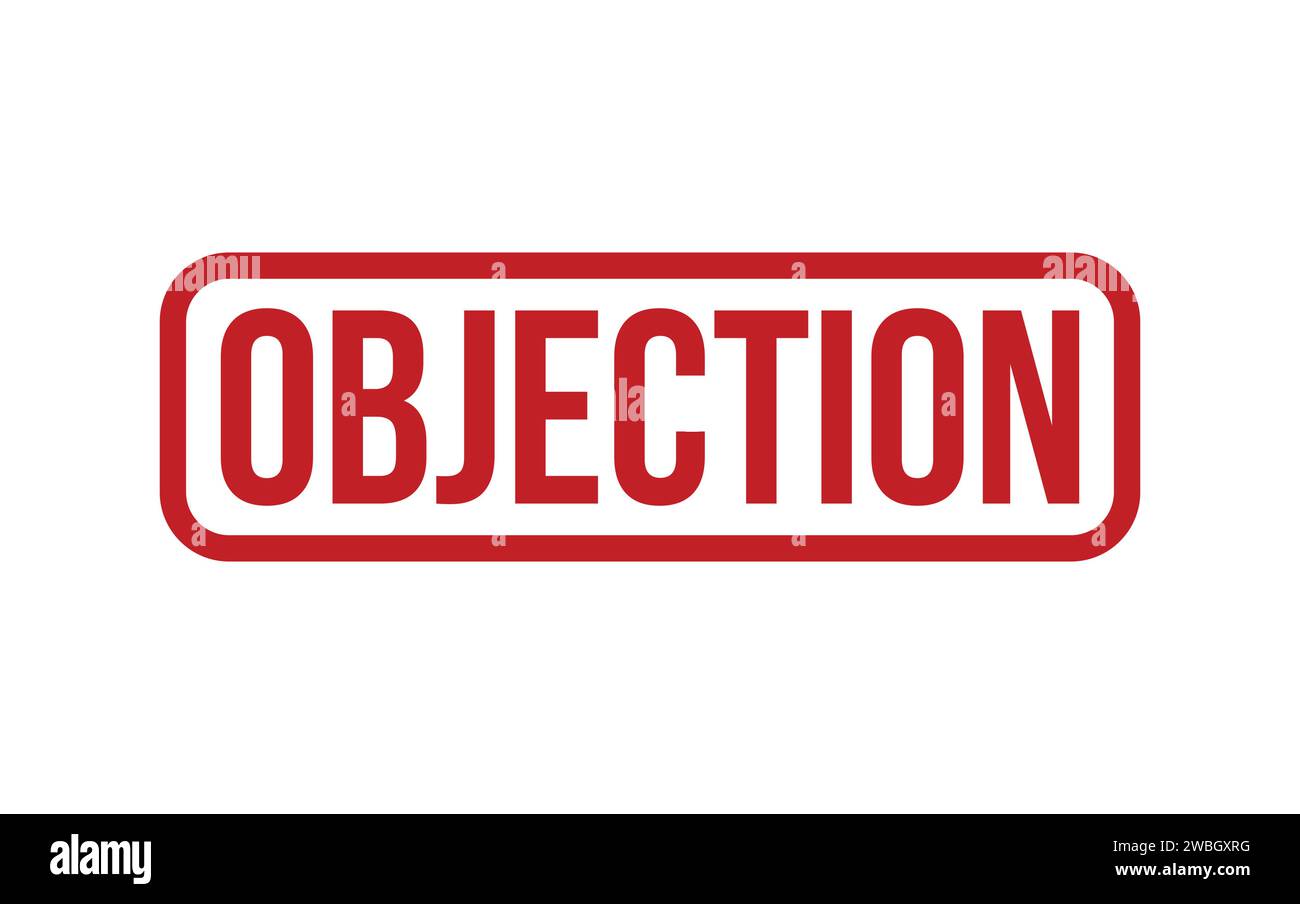 Objection vector vectors hi-res stock photography and images - Alamy
