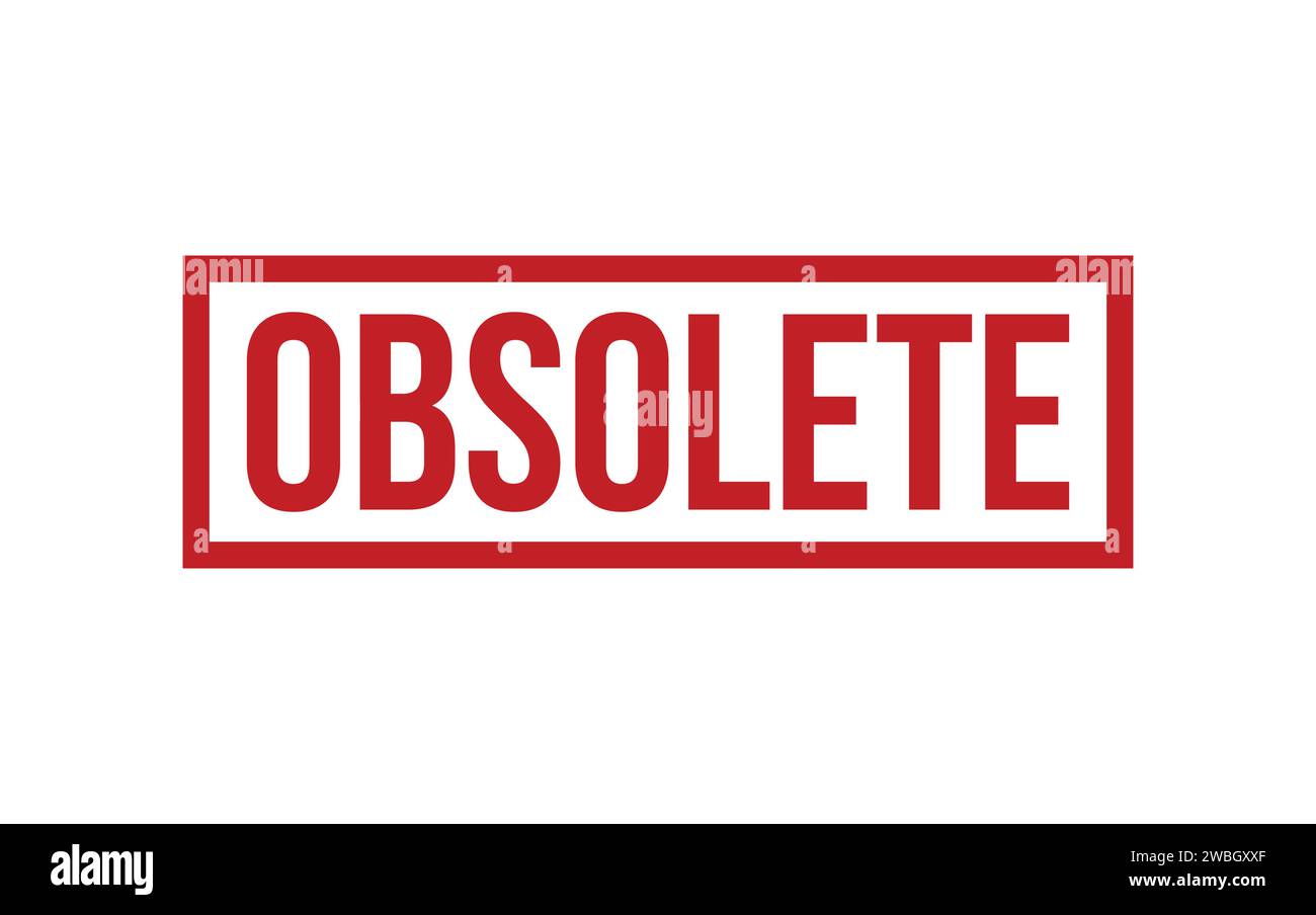 Obsolete word Stock Vector Images - Alamy