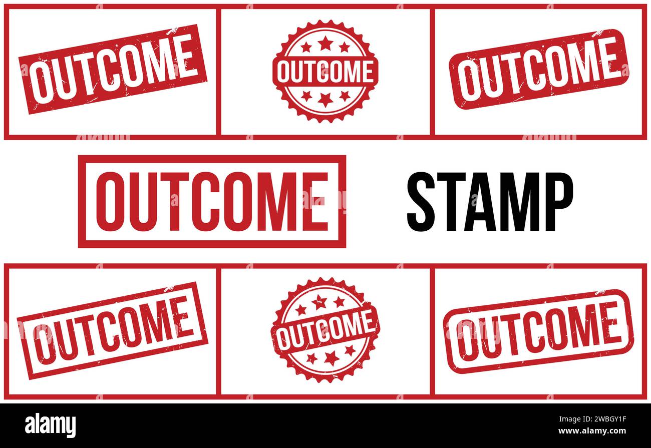 Outcome seal Stock Vector Images - Alamy