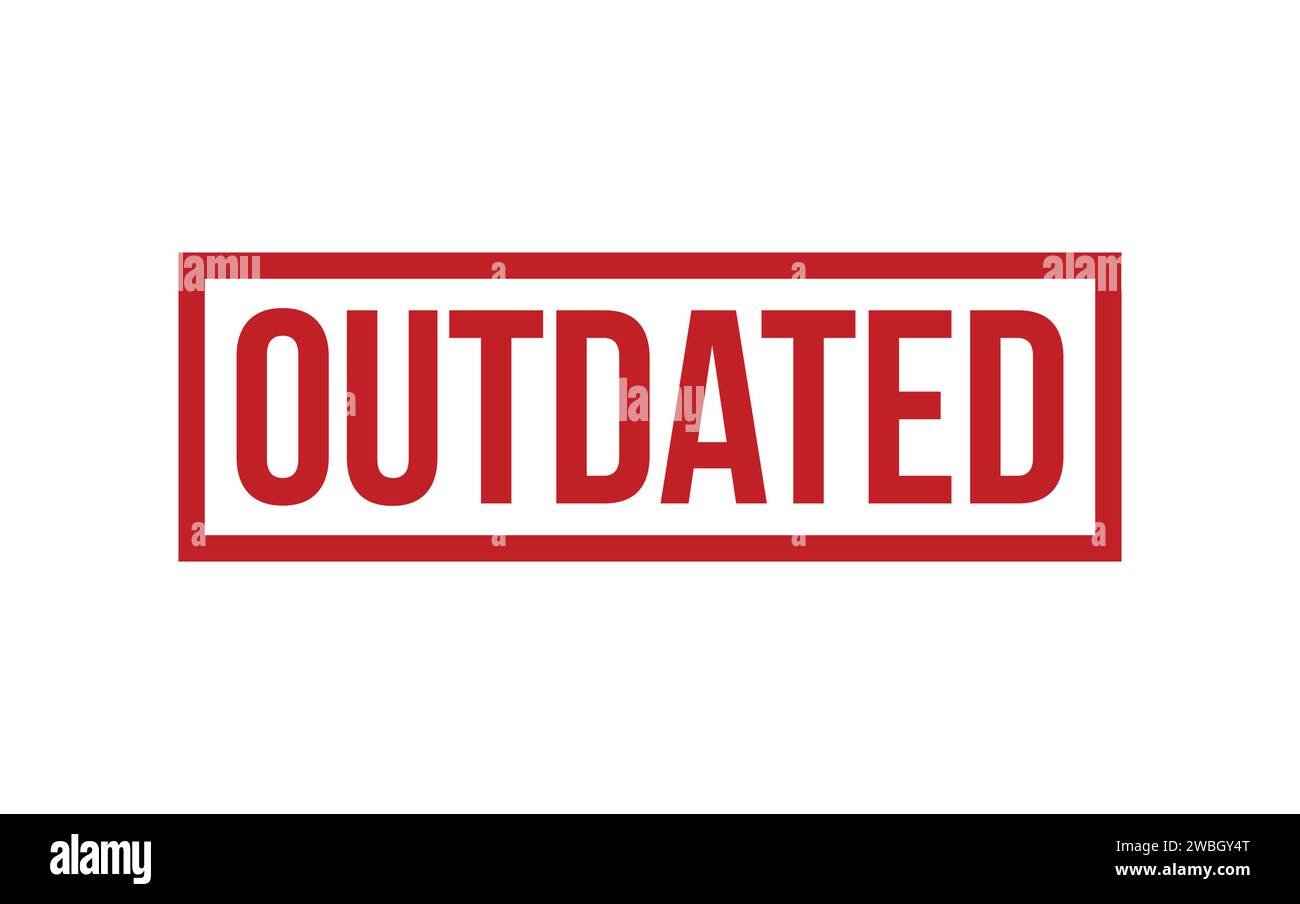 Outdated sign Stock Vector Images - Alamy