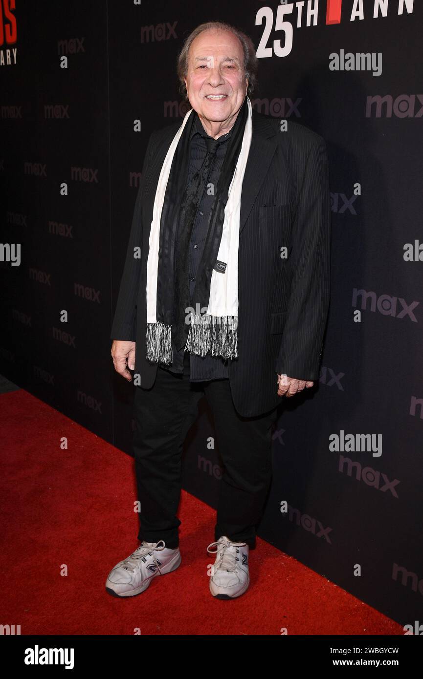 New York, USA. 10th Jan, 2024. Dan Grimaldi attends HBO's 'The Sopranos' 25th anniversary ...