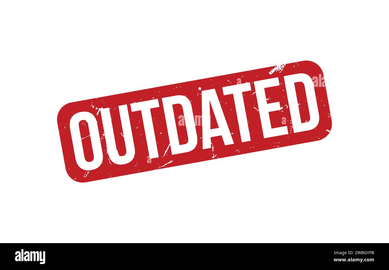 Outdated sign Stock Vector Images - Alamy