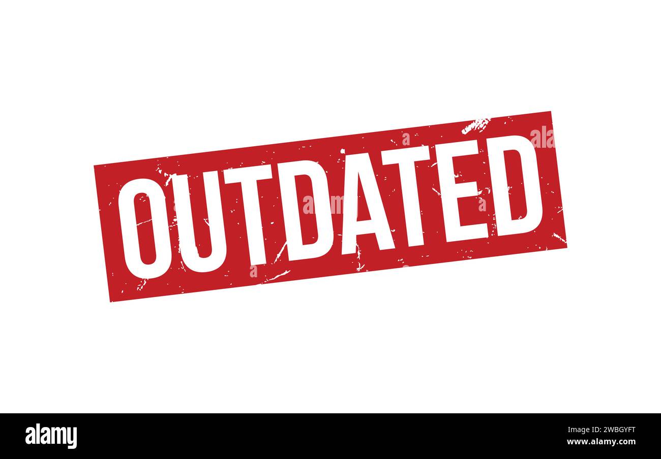 Outdated sign Cut Out Stock Images & Pictures - Alamy