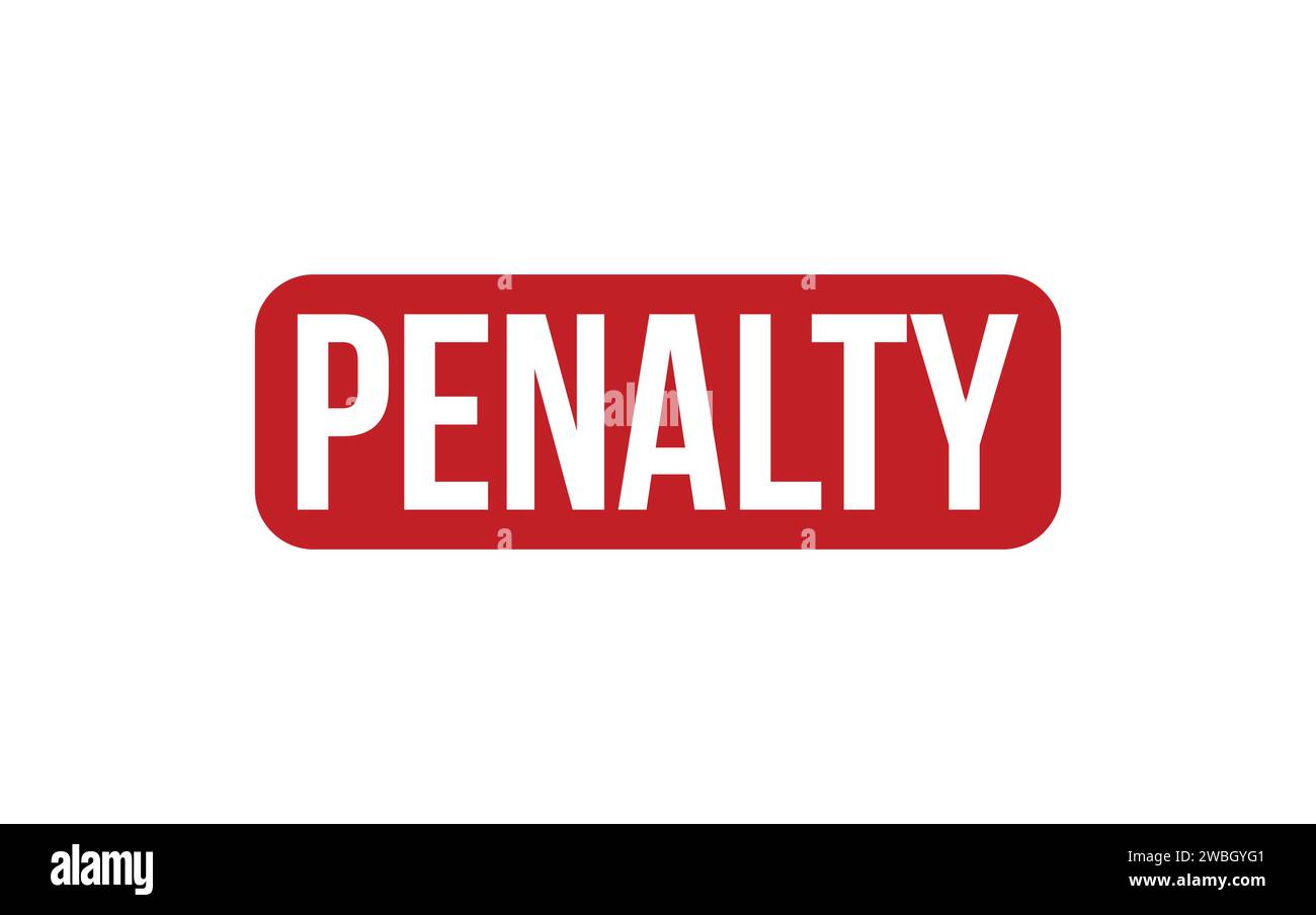 Penalty sign Stock Vector Images - Alamy
