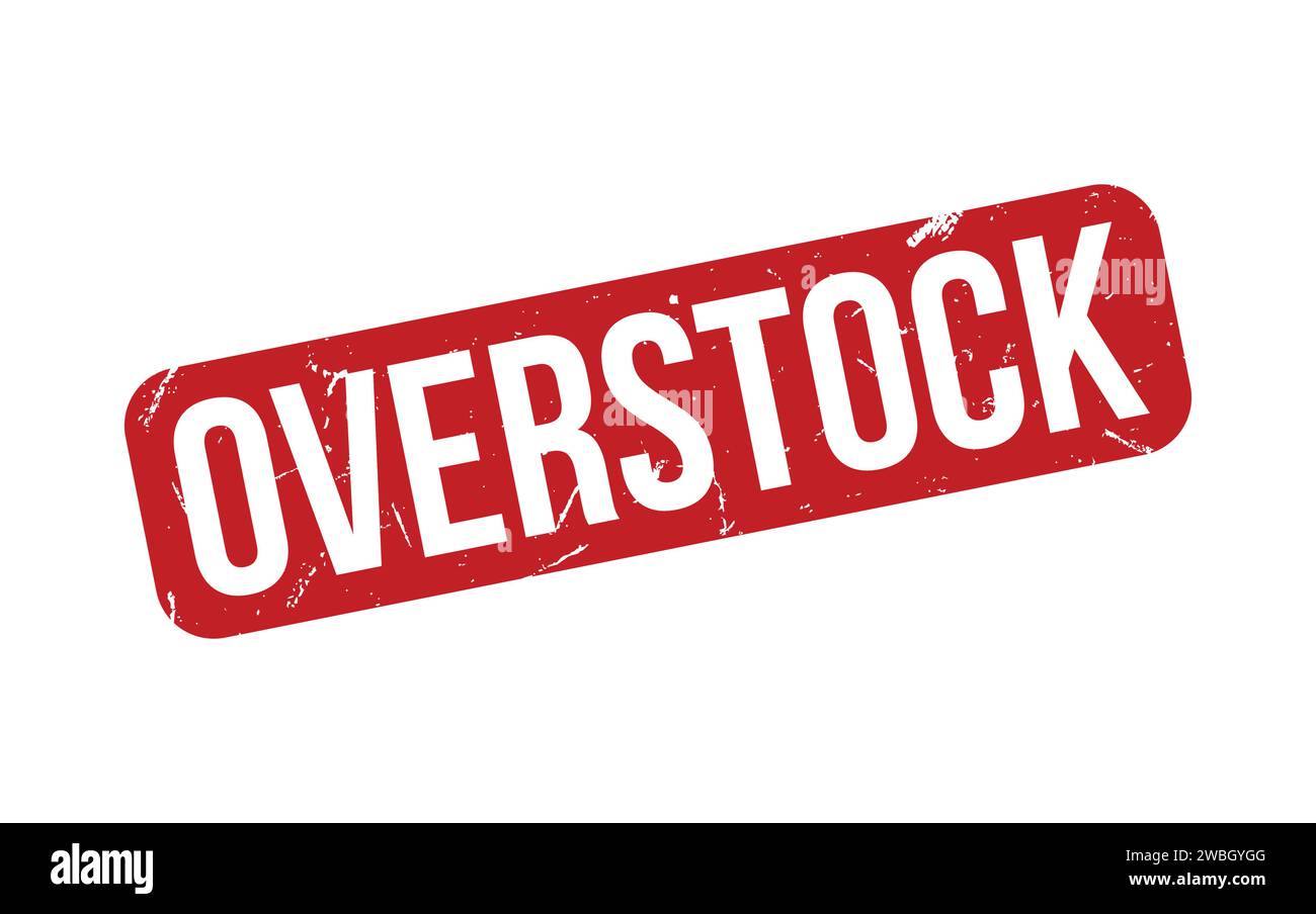 Overstock stamp hi-res stock photography and images - Alamy