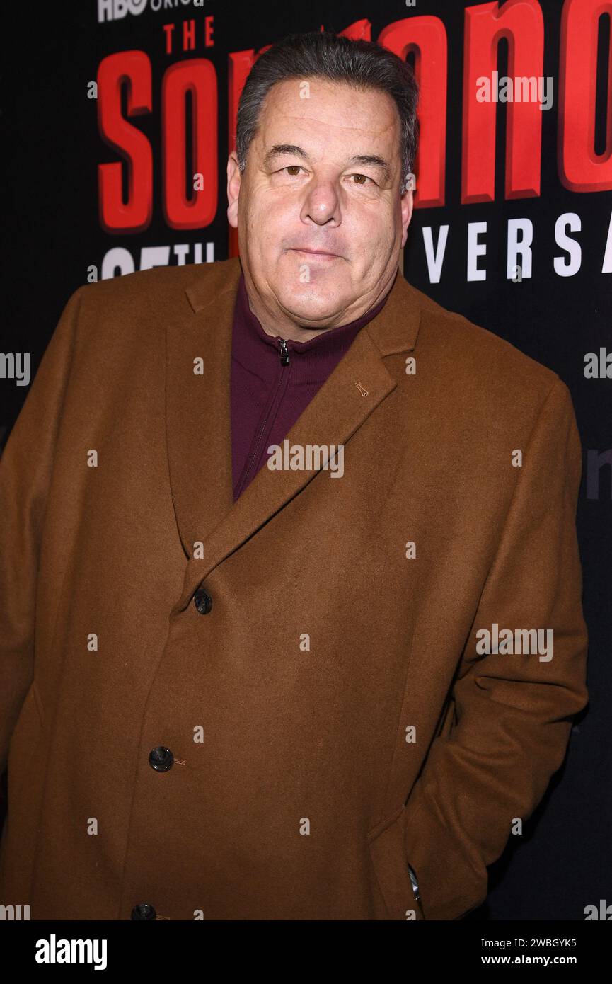 New York, USA. 10th Jan, 2024. Steve Schirripa attends HBO's 'The ...
